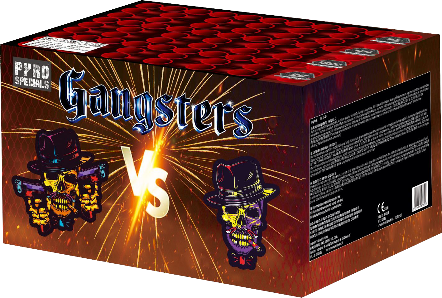 Pyro Specials | Gangsters | 75-Schuss [Batch 2023]